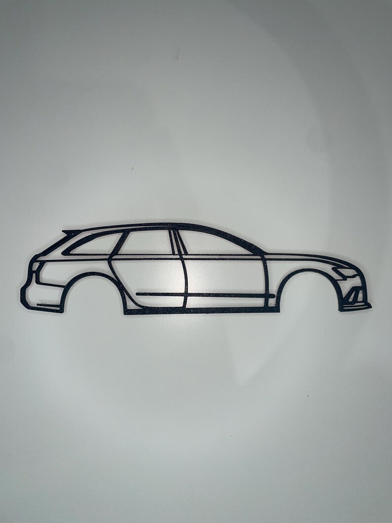 Custom Car Outline Wall Art - Etsy