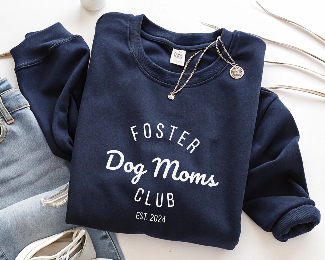 Custom Foster Dog Mom Shirt: Rescue Pet Volunteer Gift - Etsy