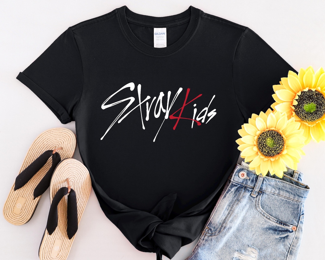 Stray Kids Logo Shirt: SKZ Kpop Fandom Tee - Etsy