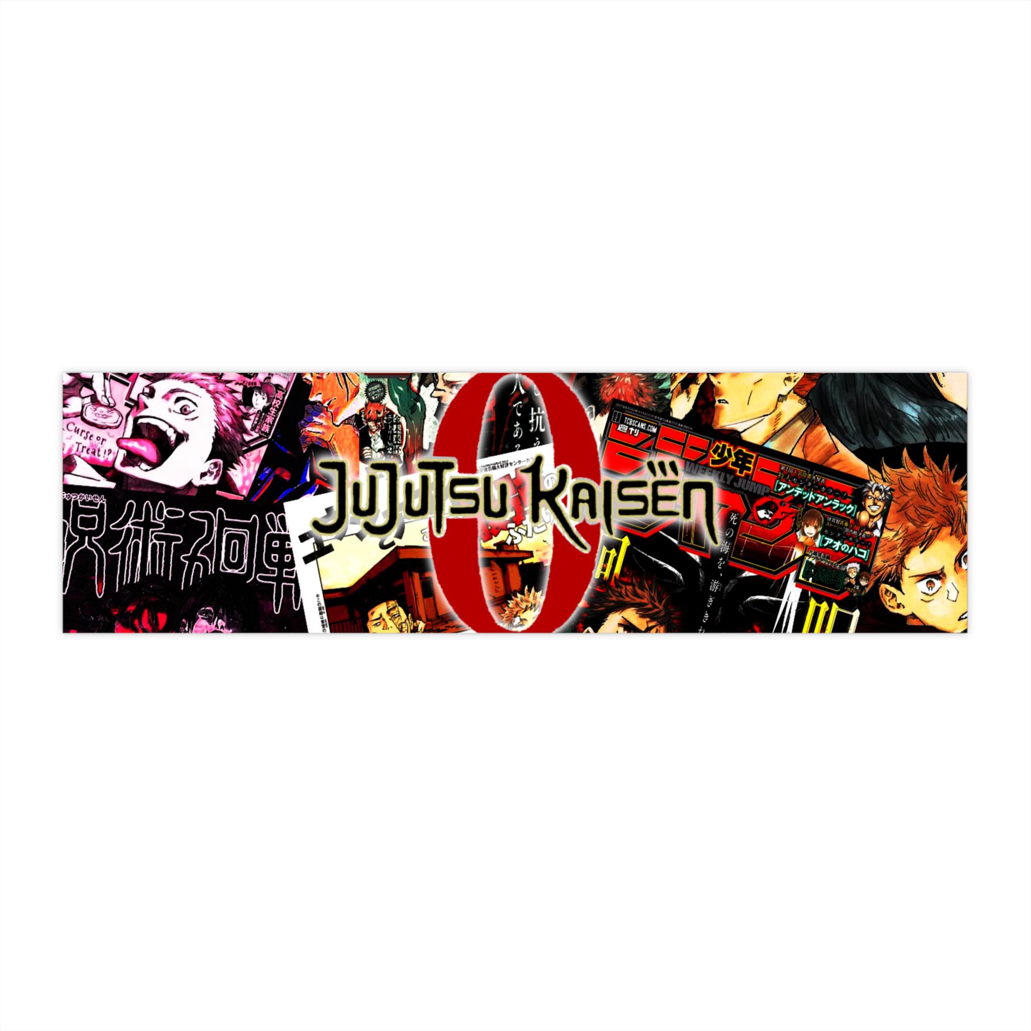 Jujutsu Kaisen Bumper Stickers, Anime Car Decals, Vintage Decor, Gift ...