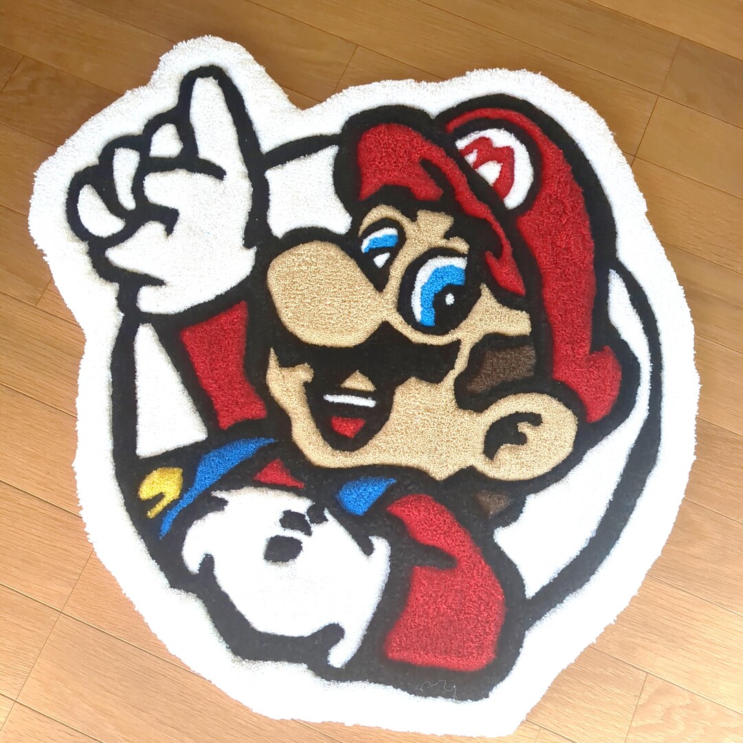 Custom Rug 3D Mario - Etsy
