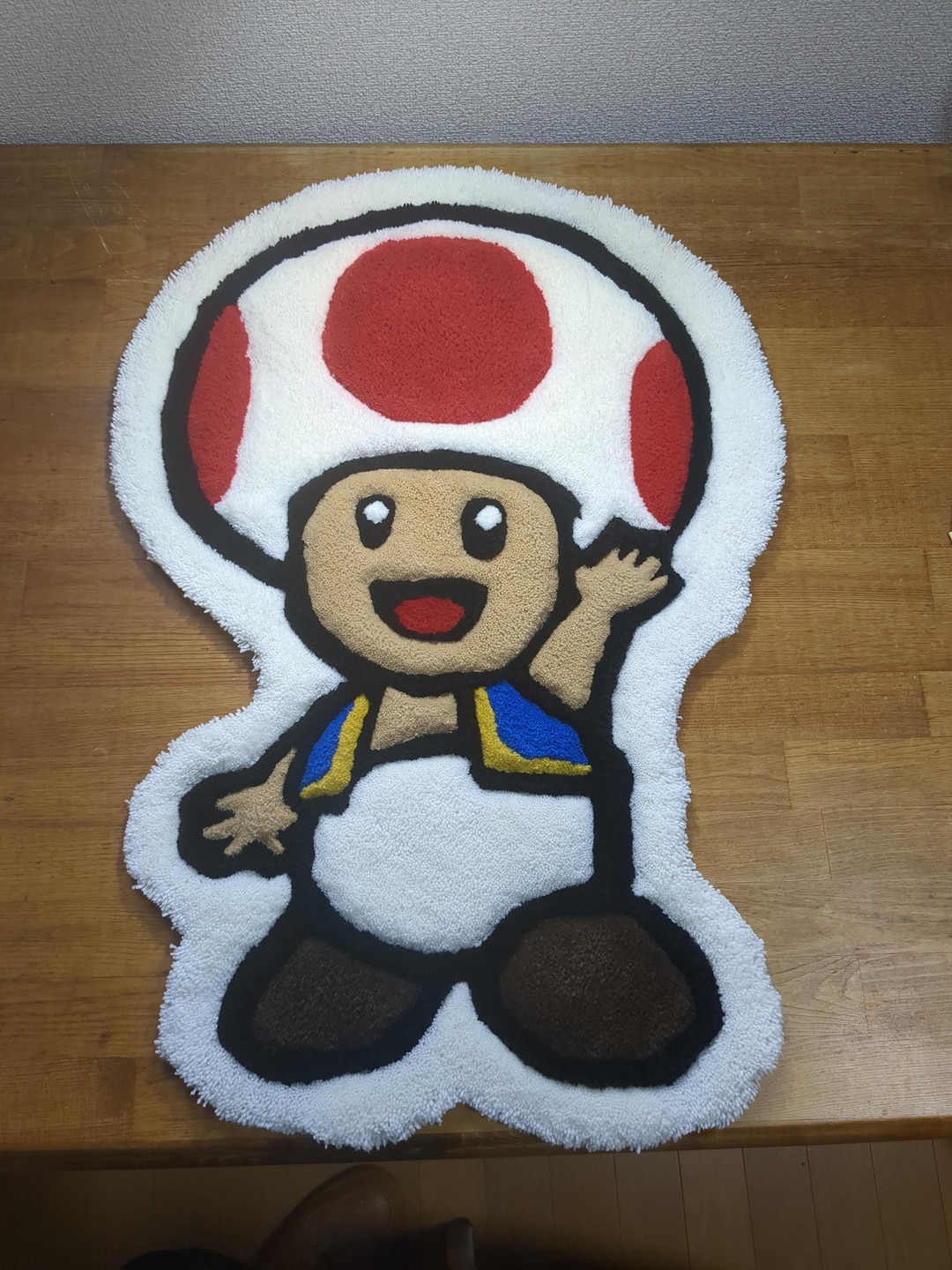 Custom Rug 3D Toad Kinopio - Etsy