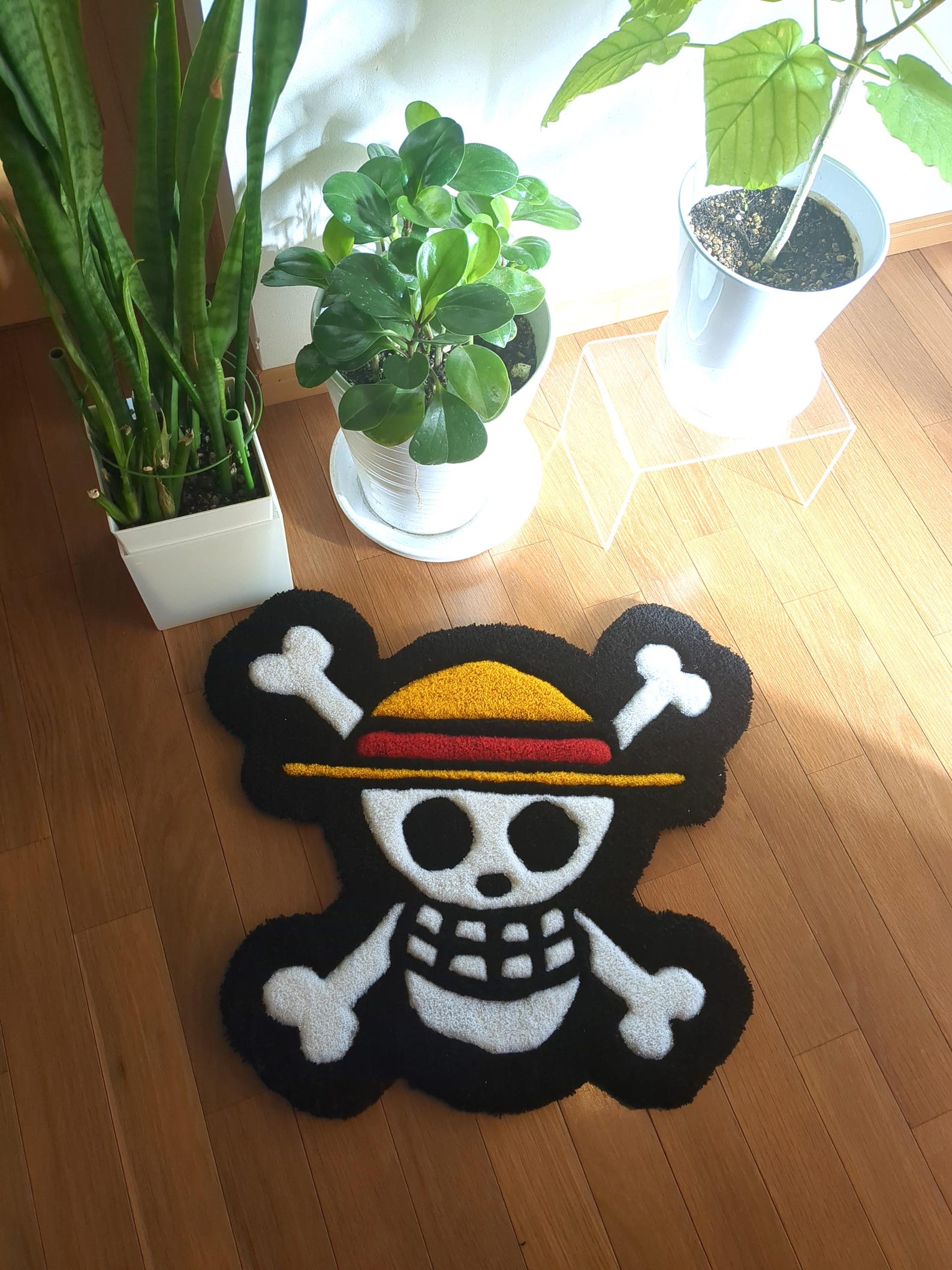 Custom Rug 3D Tufted Emblem of Pirate of Straw Hat - Etsy