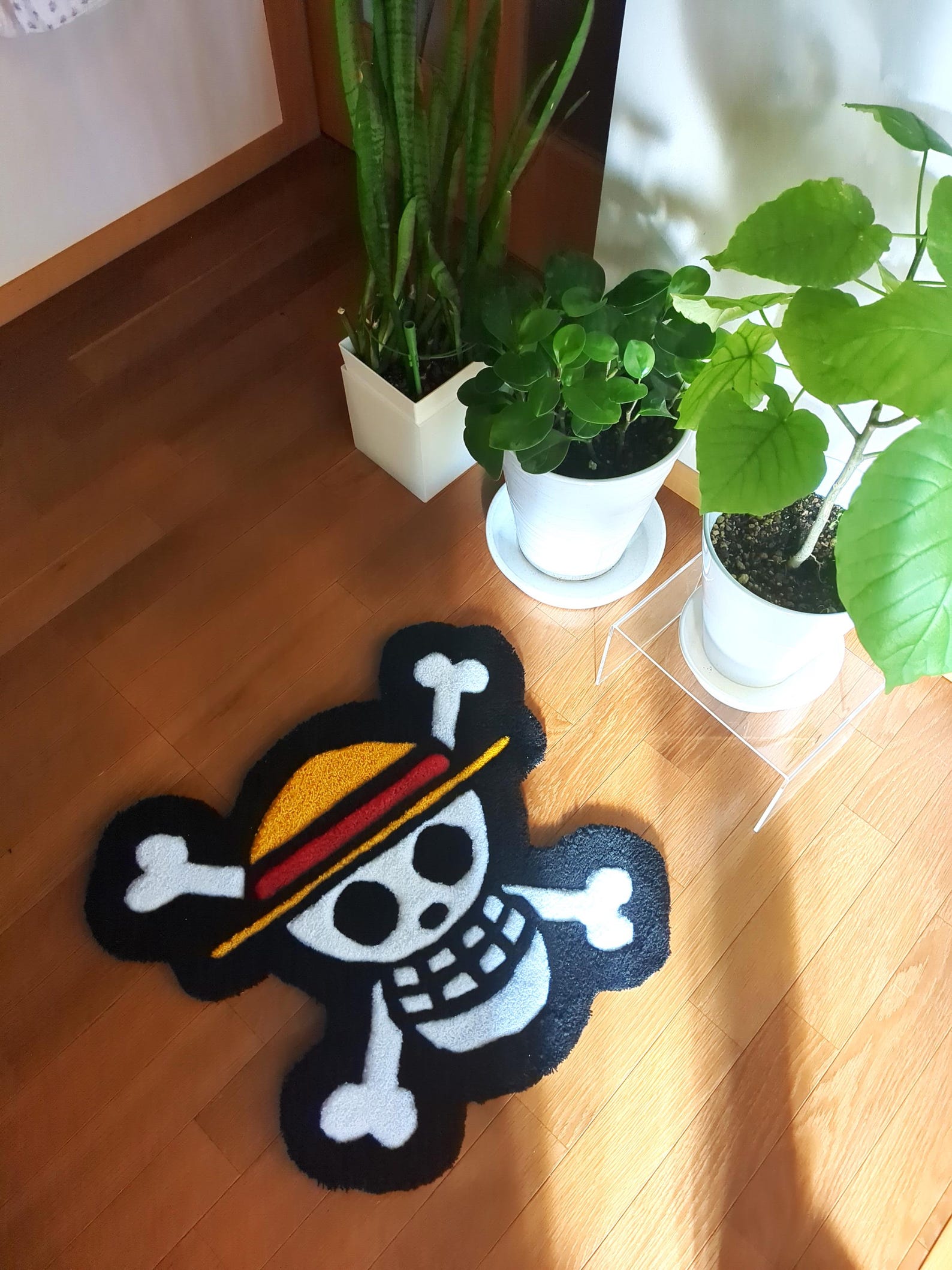 Custom Rug 3D Tufted Emblem of Pirate of Straw Hat - Etsy
