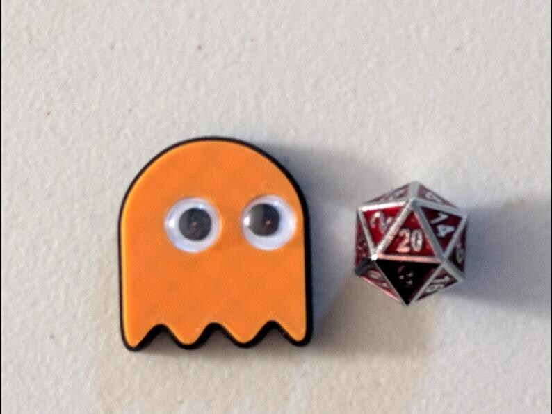 Pac-man Magnets: Retro Arcade Decor With Googly Eyes - Etsy