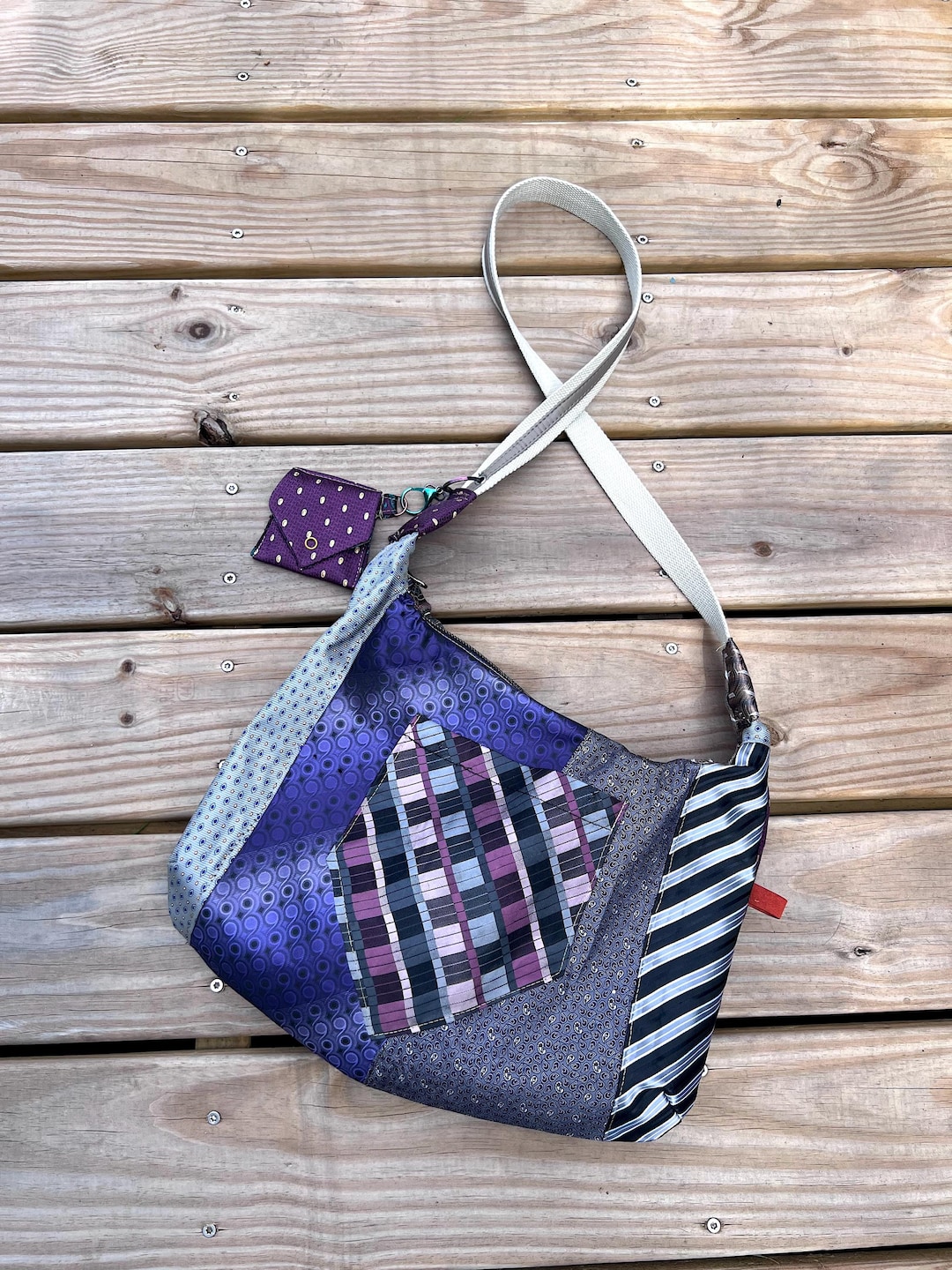 Necktie Bag - Made of Repurposed Neckties - Etsy
