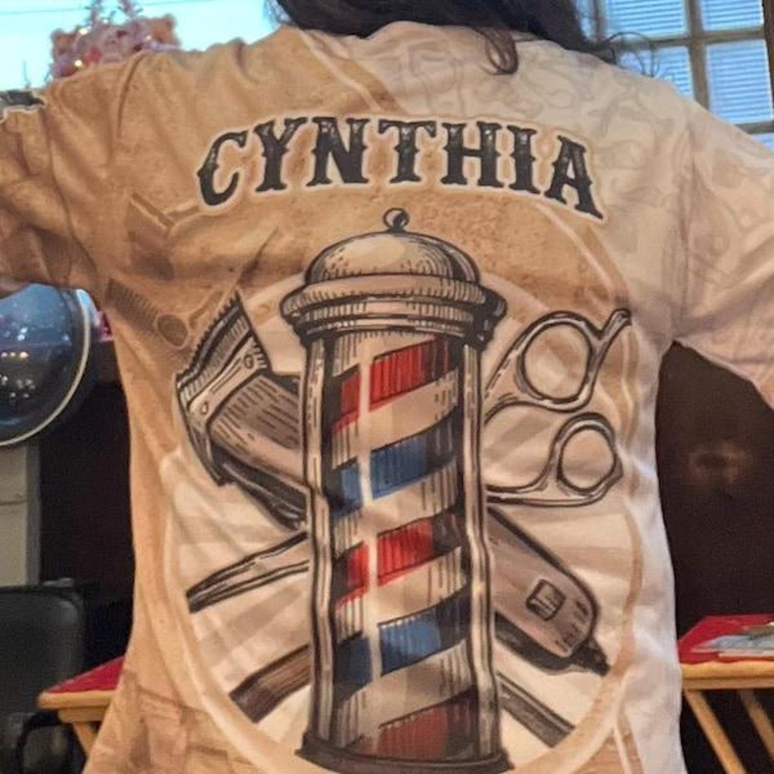 Custom Name Baseball Jersey for Barber, Personalized Barber Baseball ...