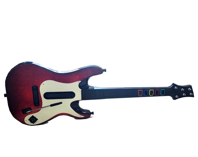 RGB Mechanical Fret Arduino Guitar Hero Controller for Clone Hero, YARG ...