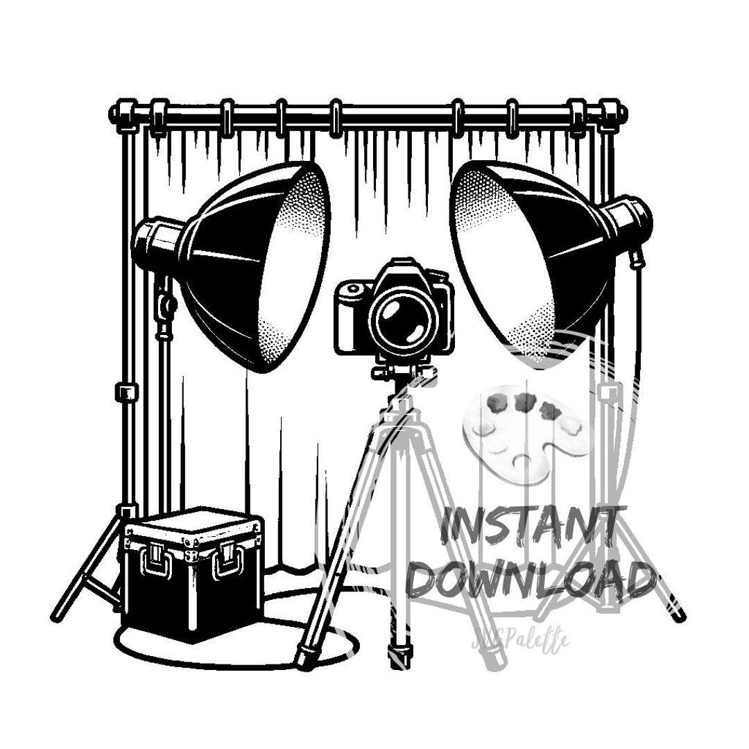 Photography Studio SVG Bundle - Etsy