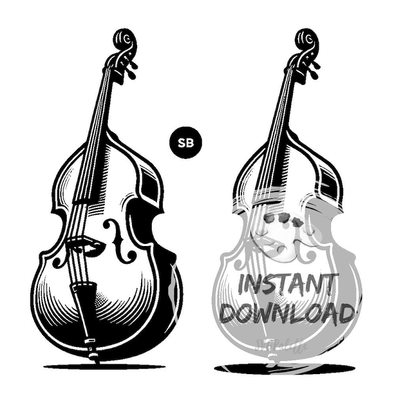 Double Bass - Etsy