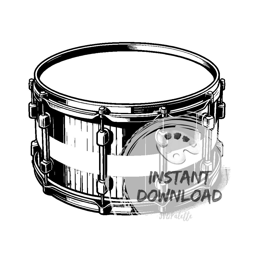 Snare Drum SVG Bundle - Etsy