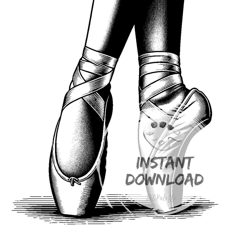 Delicate Pointe Shoes SVG Bundle - Etsy