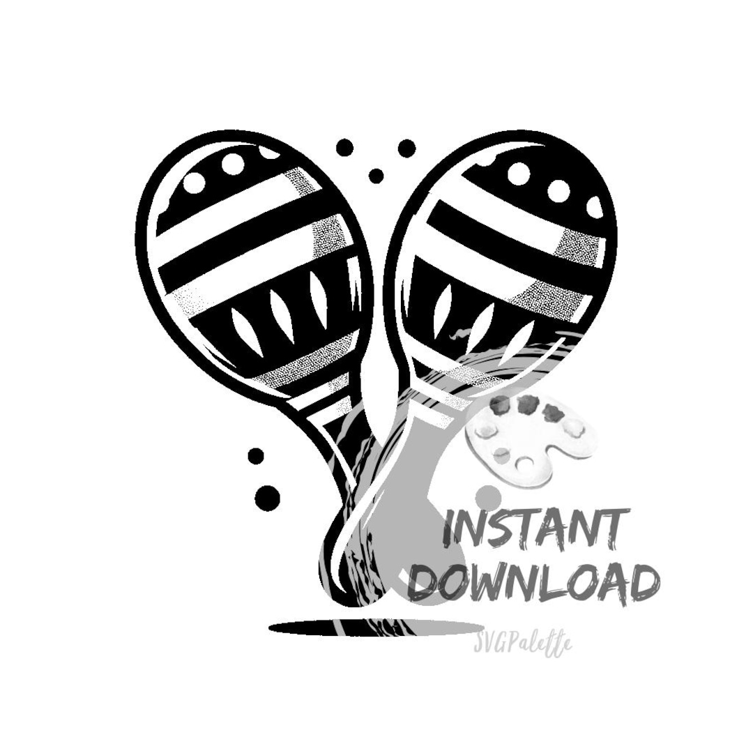 Maracas SVG Bundle - Etsy