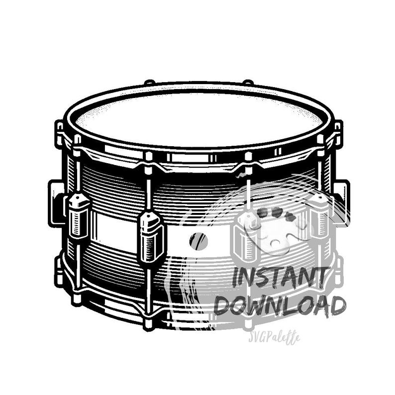 Snare Drum SVG Bundle - Etsy