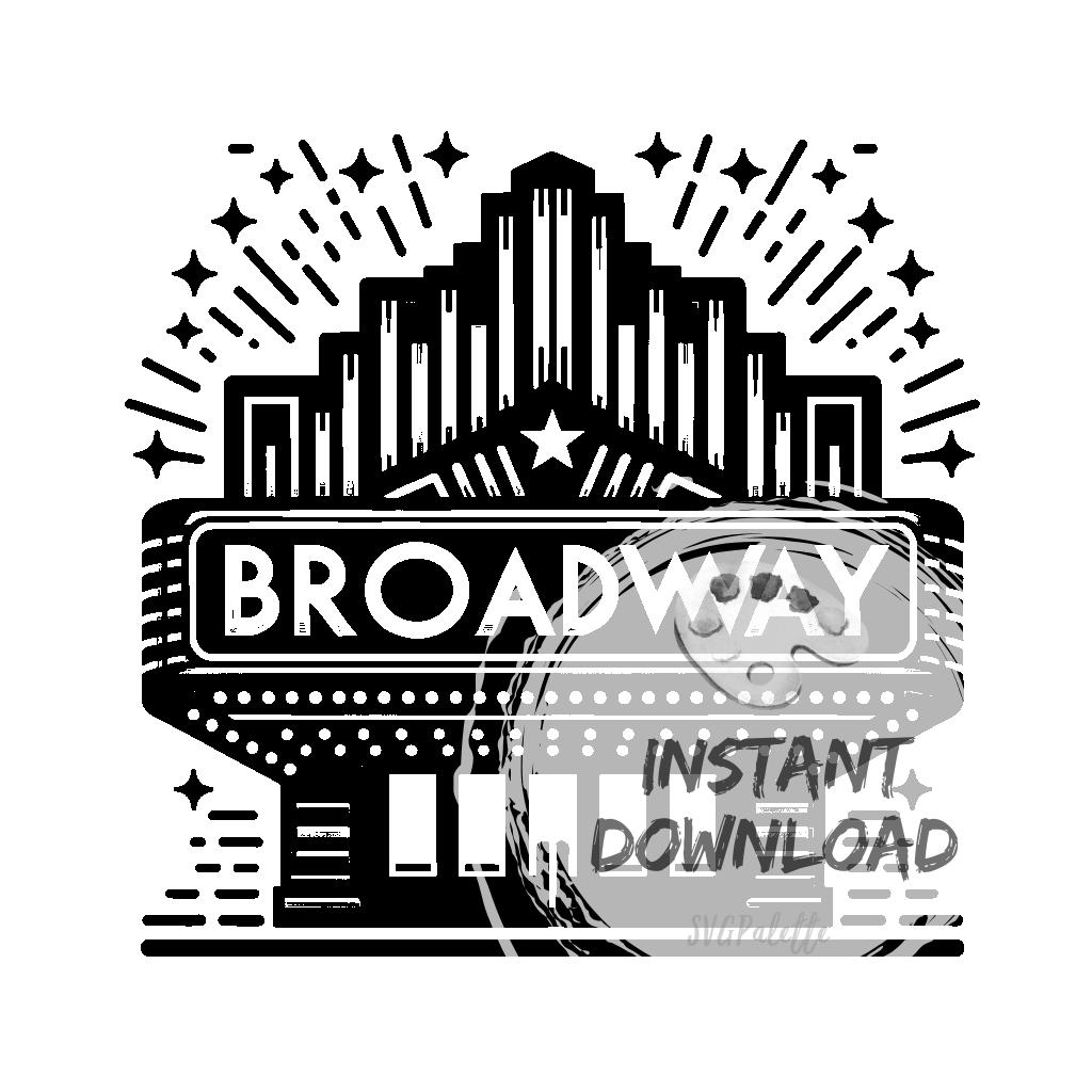 Broadway Marquee SVG Bundle - Etsy
