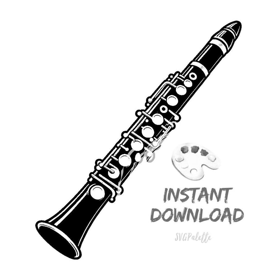 Bass Clarinet SVG Bundle - Etsy