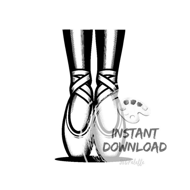 Ballet Slippers SVG Bundle - Etsy