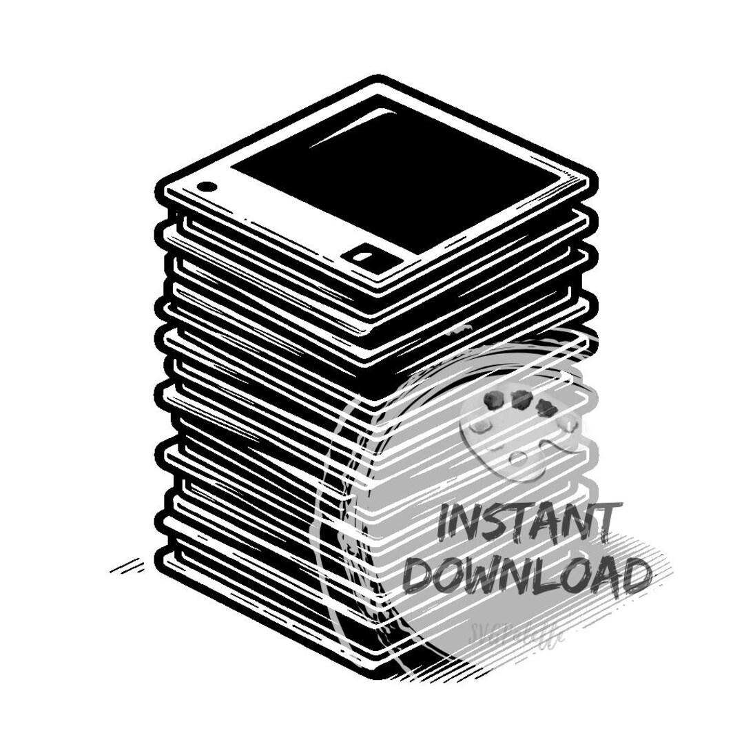Polaroid Picture Stack SVG Bundle - Etsy
