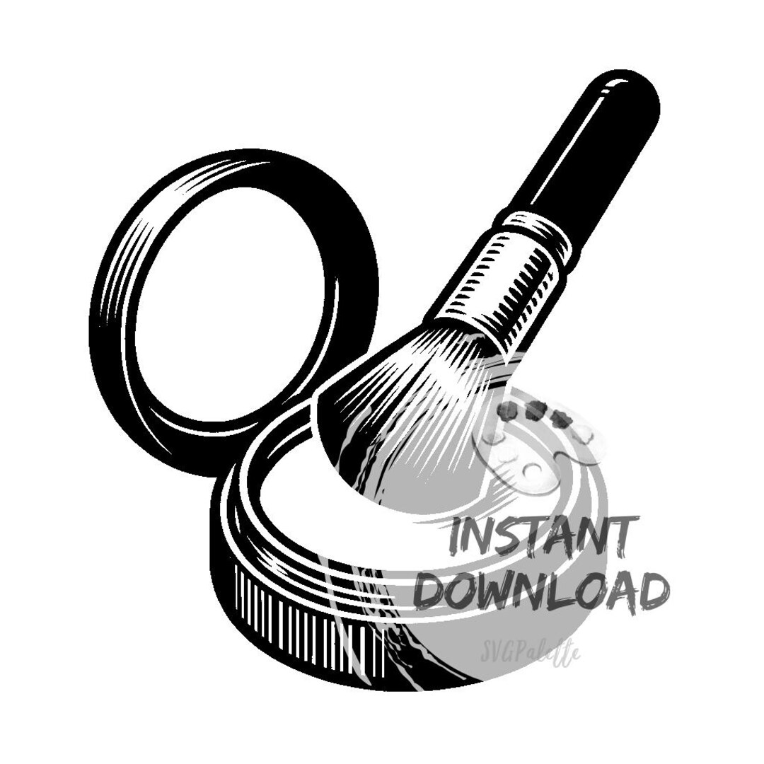 Brush Dipped in Blush SVG Bundle - Etsy