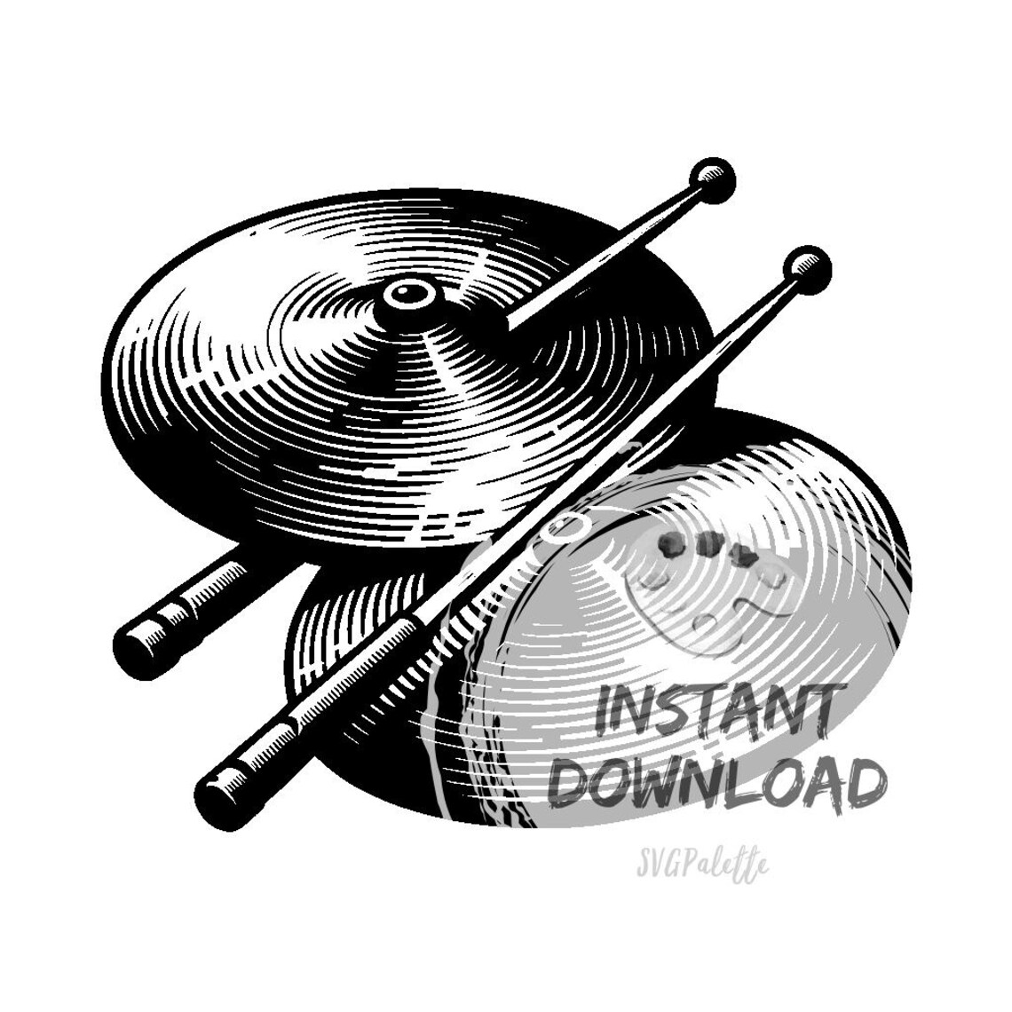 Cymbals SVG Bundle - Etsy