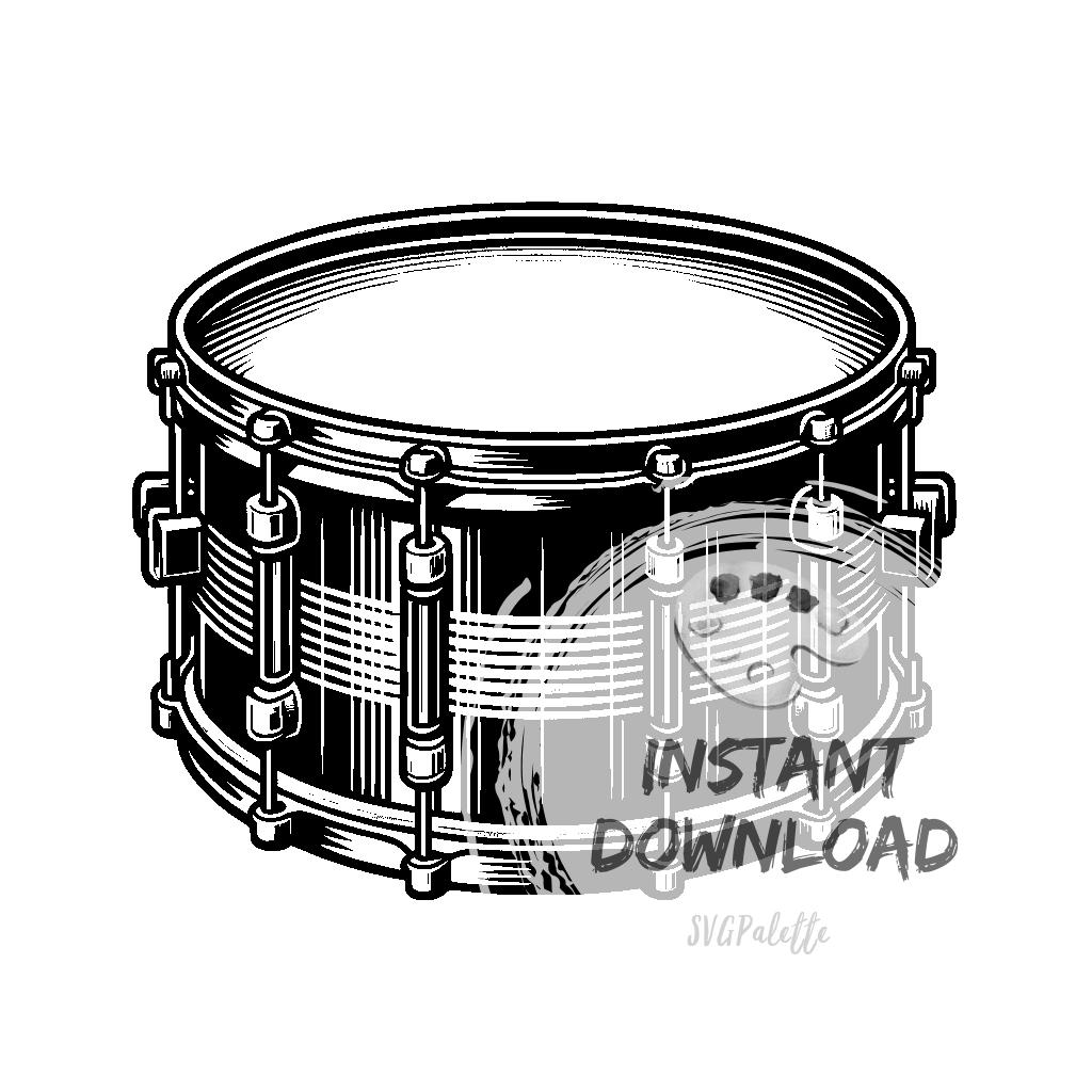 Snare Drum SVG Bundle - Etsy