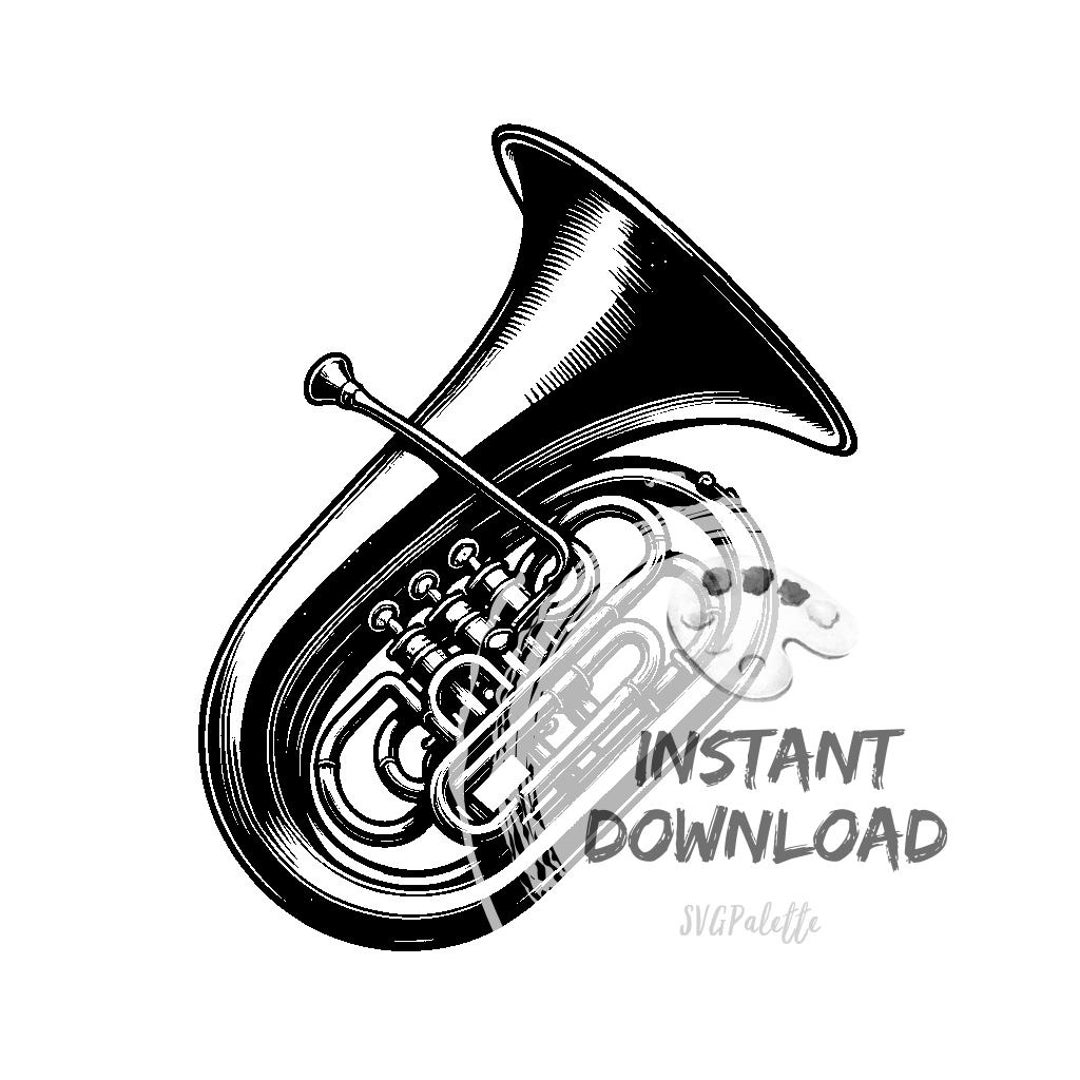 Tuba SVG Bundle - Etsy