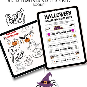 Halloween Printable Activity Bundle Book for Kids - Etsy