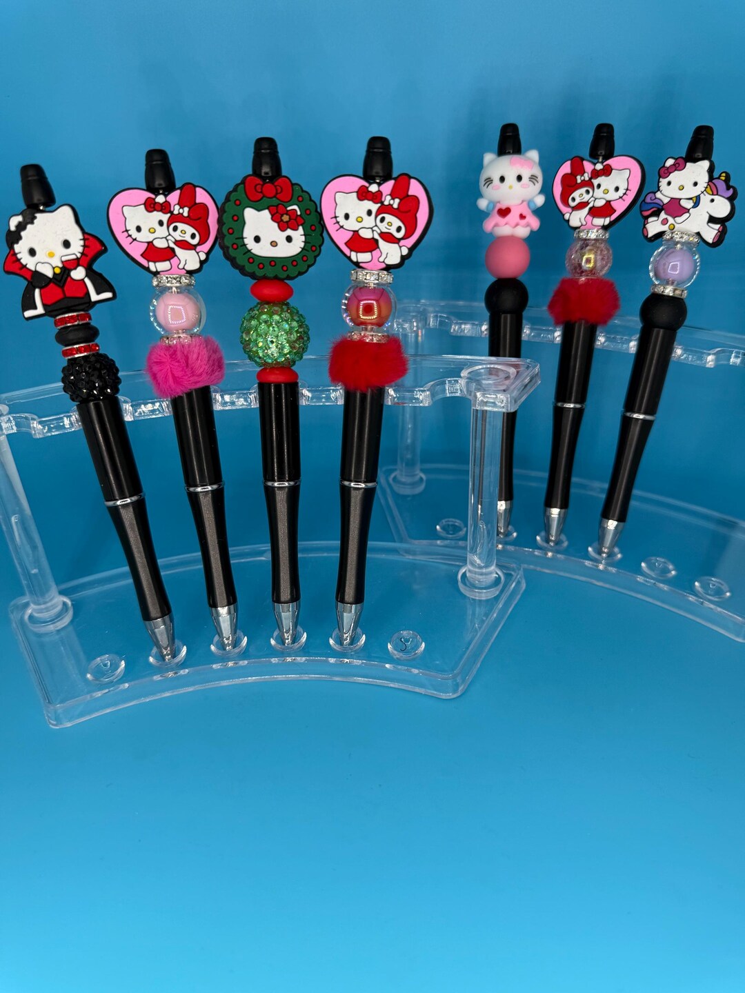 Beaded Cat Ballpoint Pens - Etsy