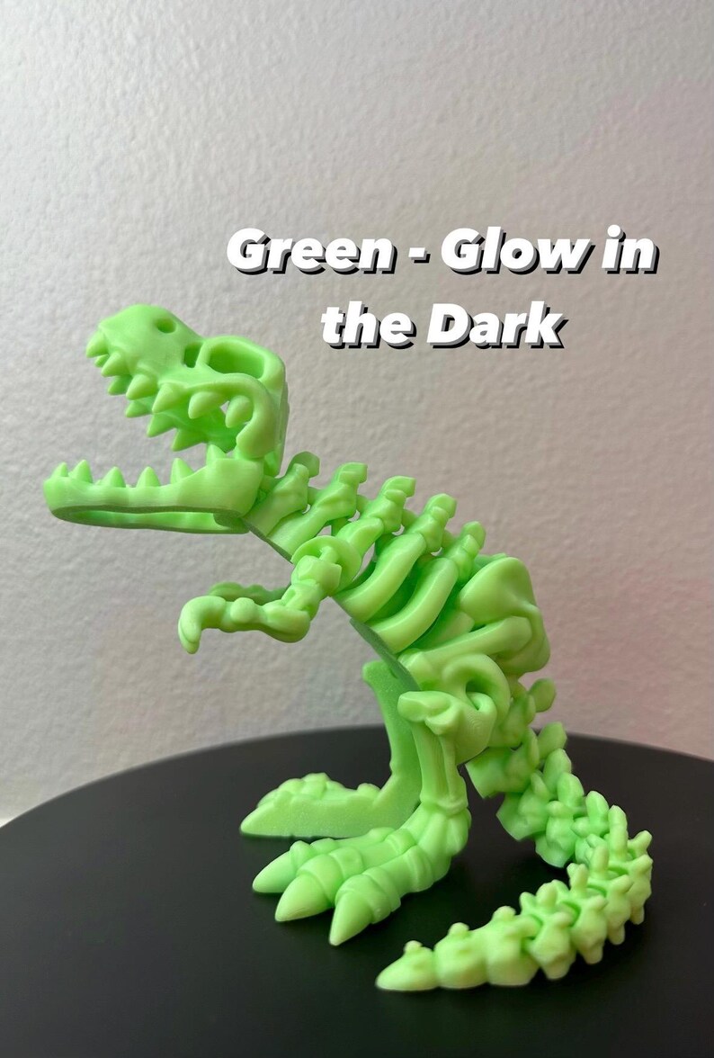 Flexi T-rex Dino Toys - Etsy