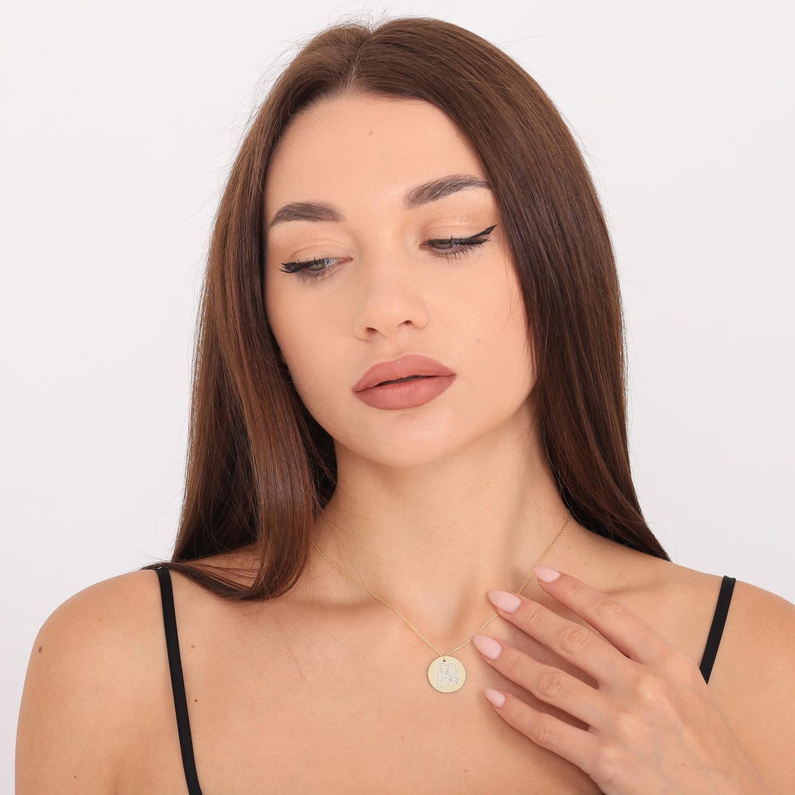 Personalized Photo Necklace, Custom Engraved Necklace, Unique Jewelry ...