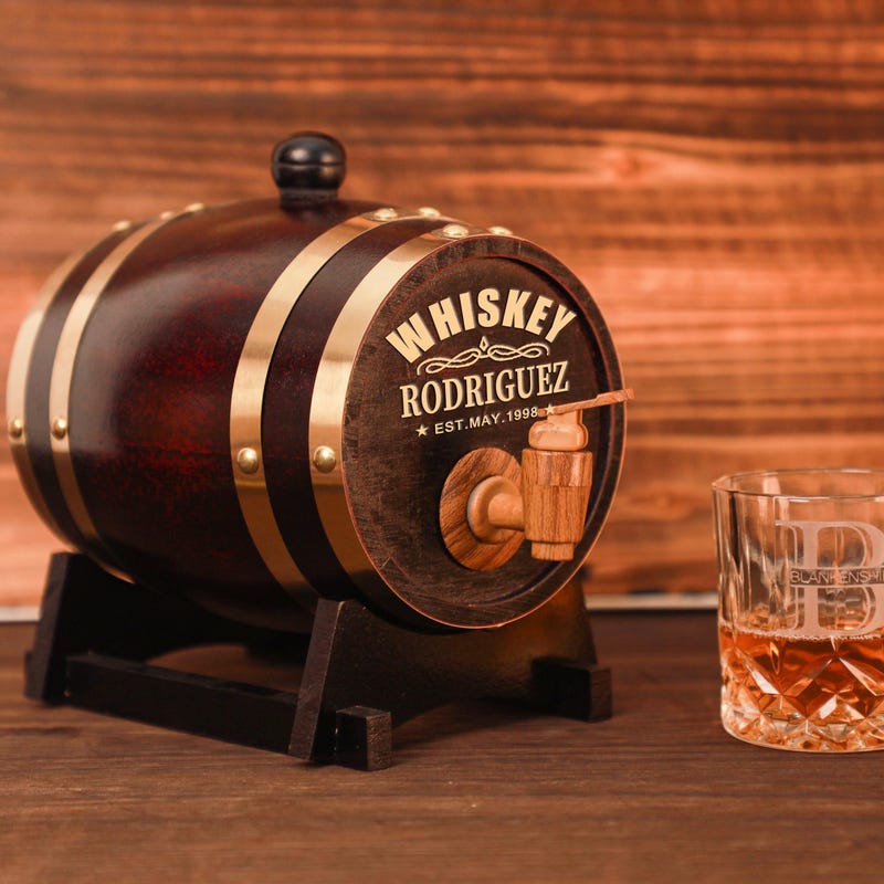 Mini Whiskey Barrel - Etsy