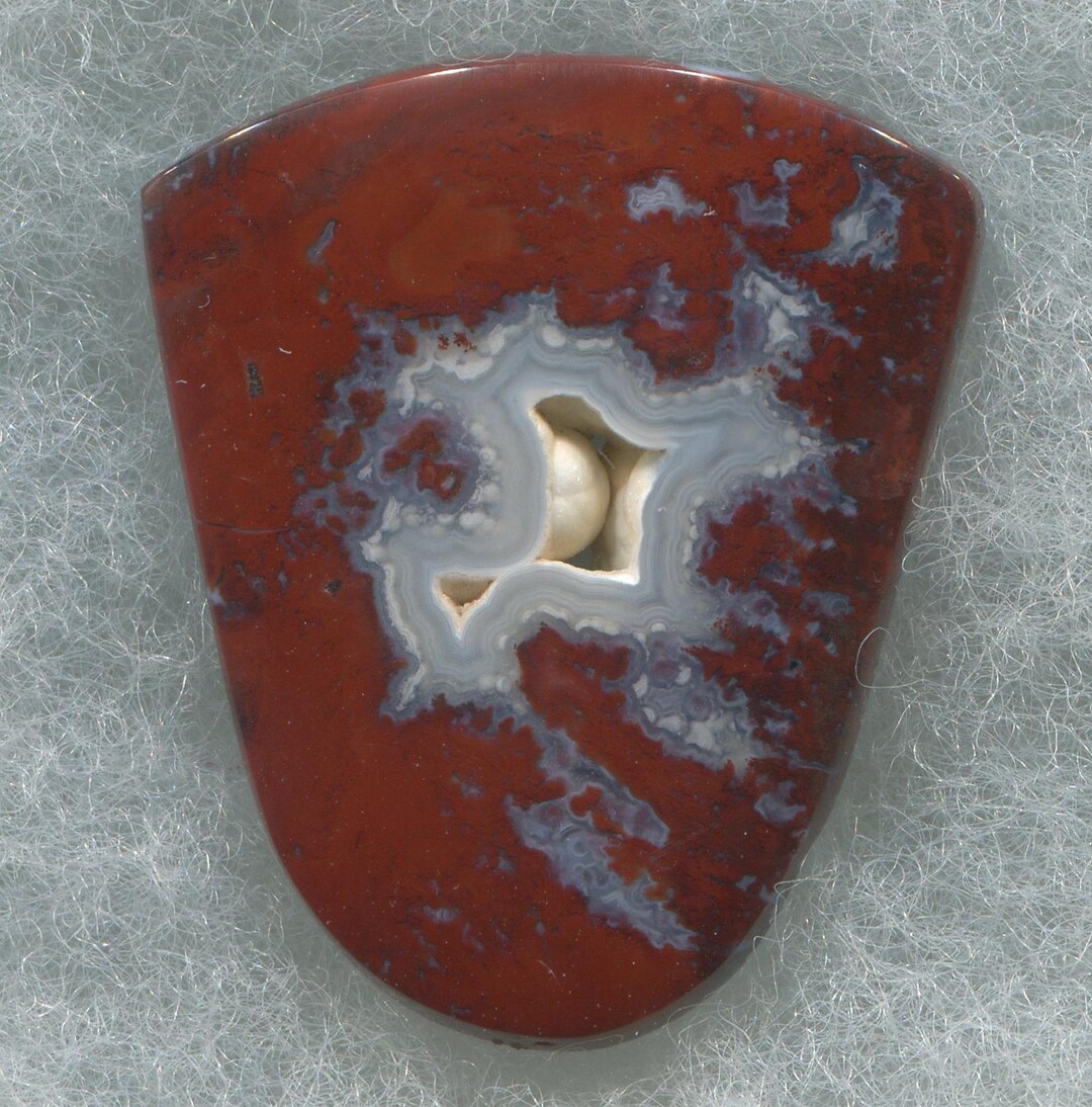 Red Top Aka Brenda Agate Designer Cabochon From Arizona - Etsy
