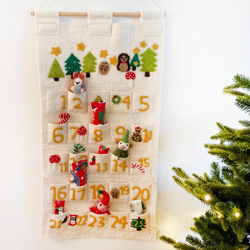 Felt Advent Calendar - Etsy