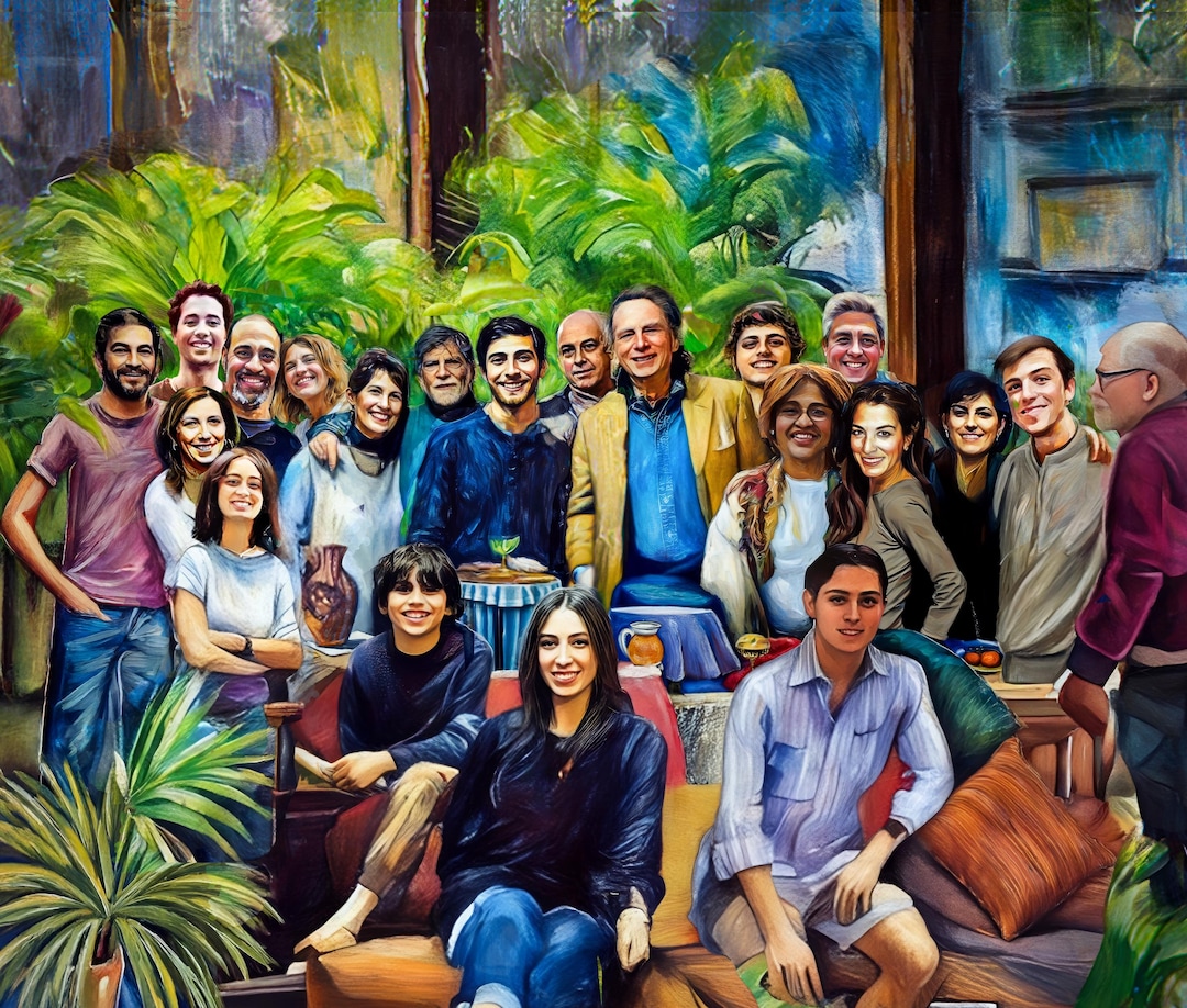 Build Family Photo Collage Art, Bring Family Members or Groups Together ...