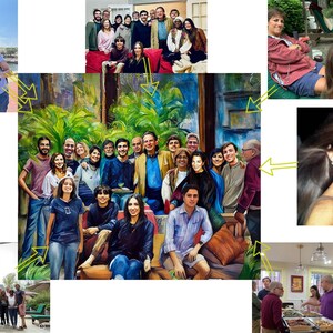 Build Family Photo Collage Art, Bring Family Members or Groups Together ...