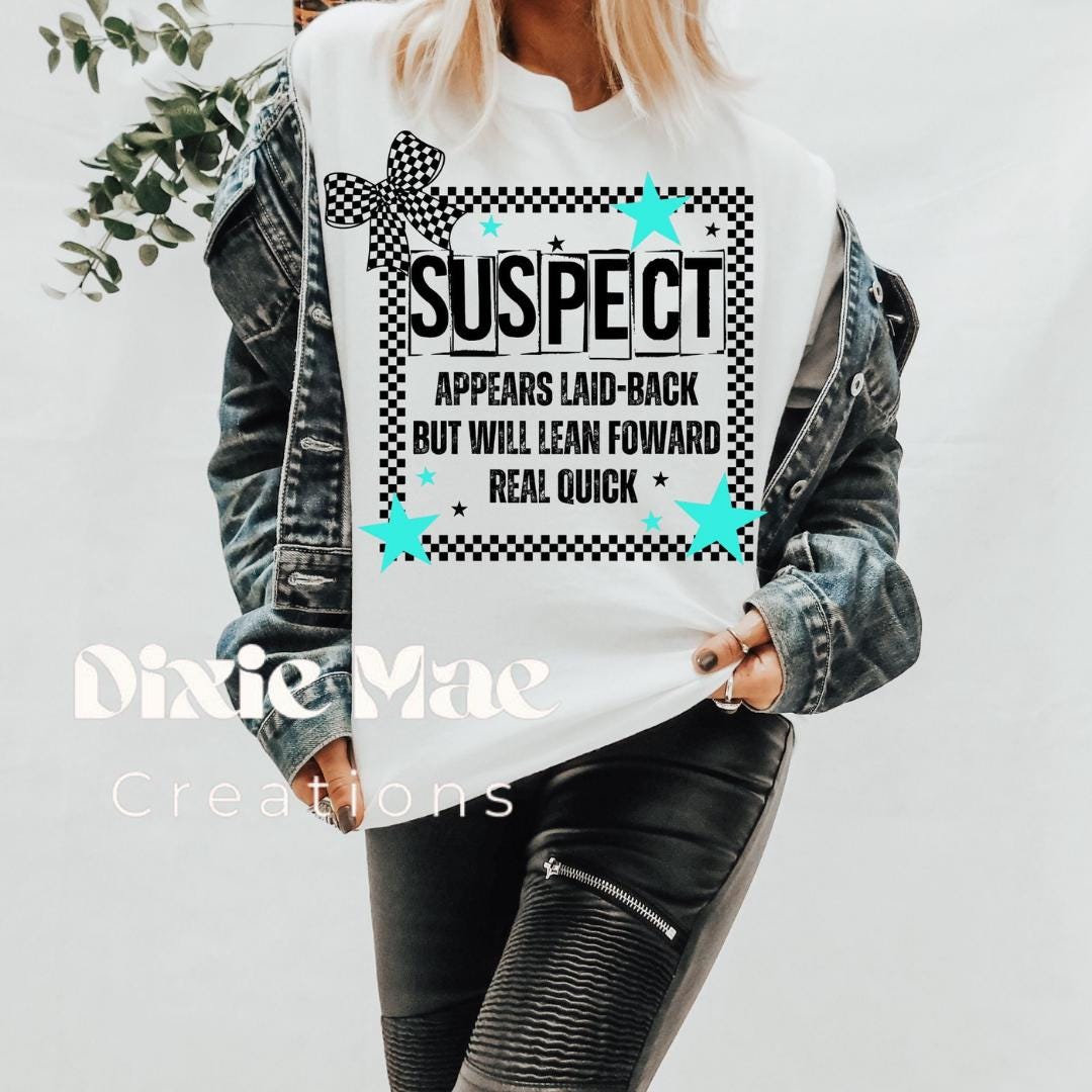 Suspect Appears Laid Back but Will Lean Forward Real Quick, DTF for ...