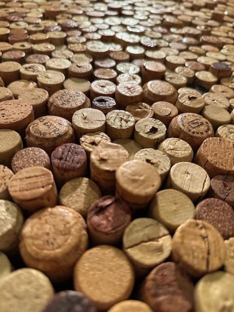 Oversized Original Cork Mosaic Wall Art - Etsy
