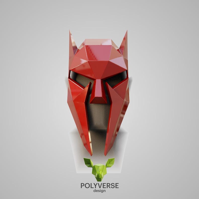 Papercraft Mask - Etsy