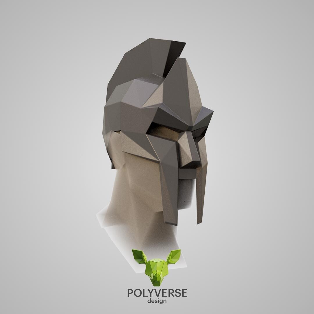 Paper Mask, Papercraft Mask, Masks, 3d Mask, Low Poly Mask, 3d Paper ...