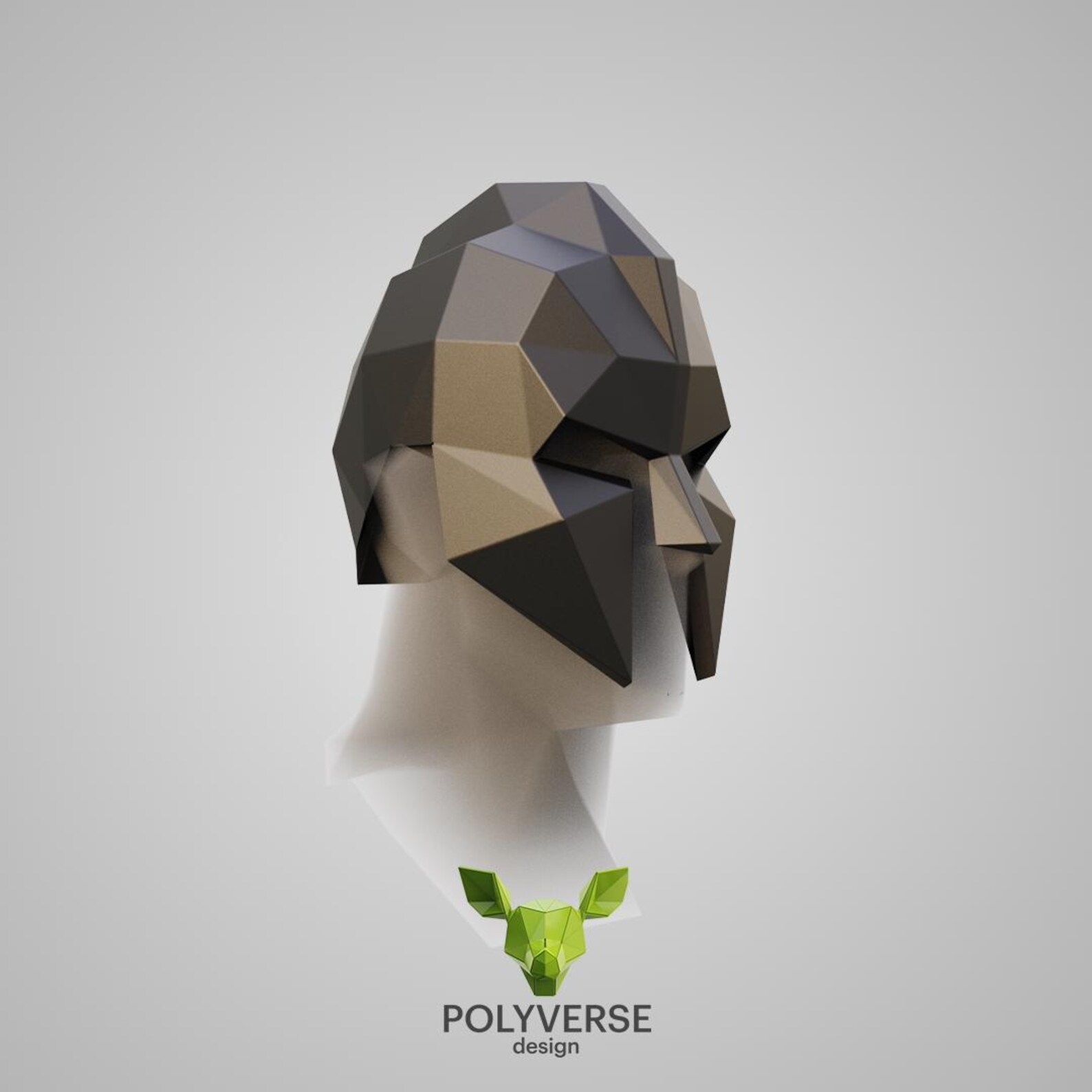 Paper Mask, Papercraft Mask, Masks, 3d Mask, Low Poly Mask, 3d Paper ...
