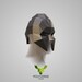 Spartan Gladiator Mask DIY Template – 3D Low Poly Papercraft PDF, Mouth ...