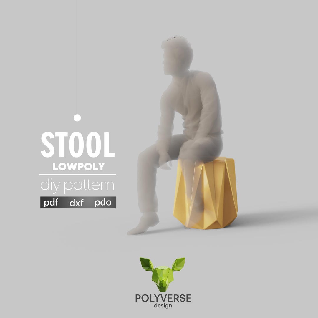 Geometric Metal Chair DXF Files – Cnc/laser Cutting Plans & Welding ...