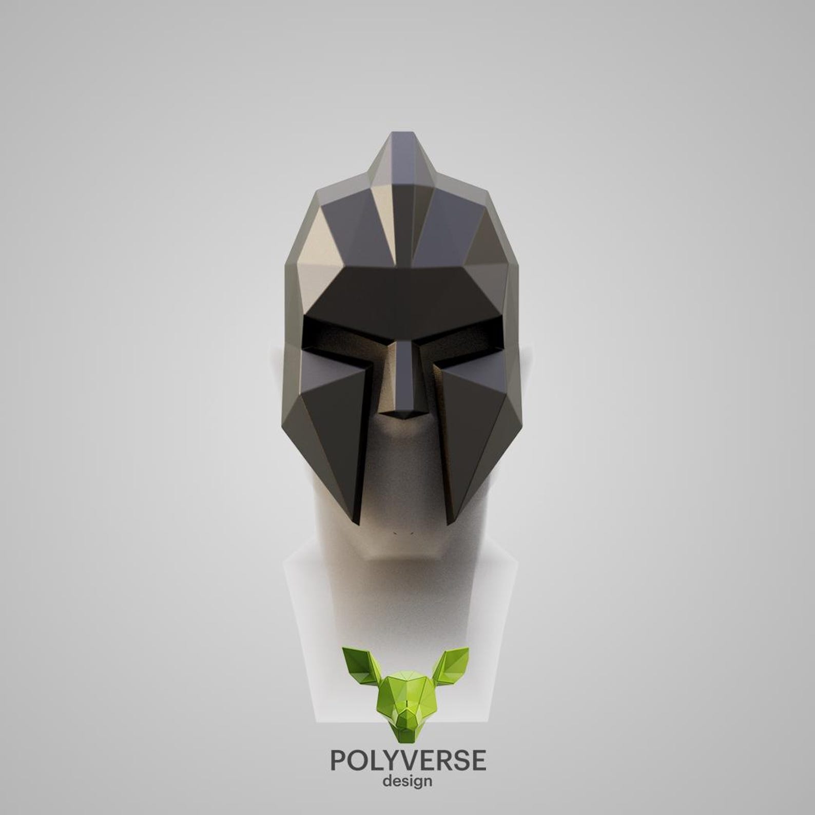 Paper Mask, Papercraft Mask, Masks, 3d Mask, Low Poly Mask, 3d Paper ...