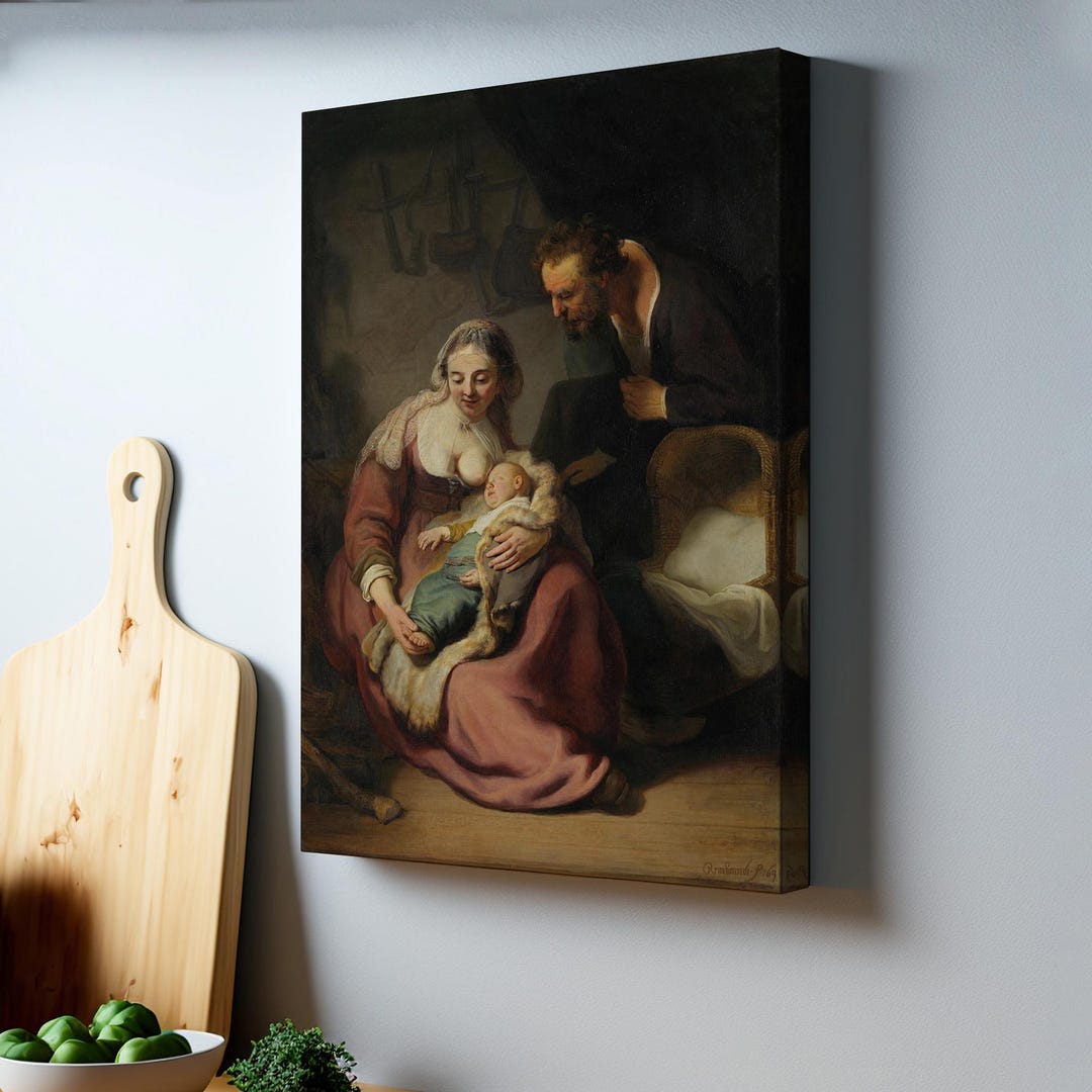 Rembrandt Van Rijn - the Holy Family, Housewarming Gifts, Classic ...