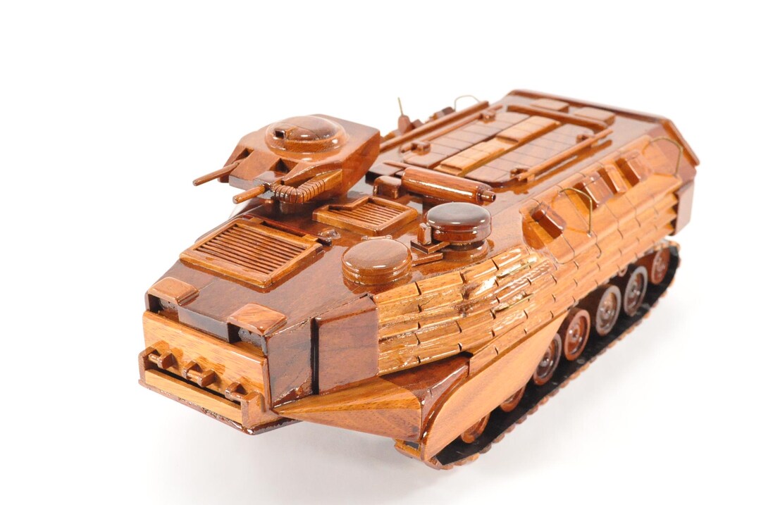 Handcrafted AAV-P7/A1 Assault Amphibious Vehicle Wood Replica beautiful ...