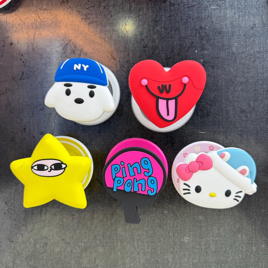 Cute Magsafe Pop Phone Grip Magnetic Hello Kitty, Star, Heart, Puppy ...