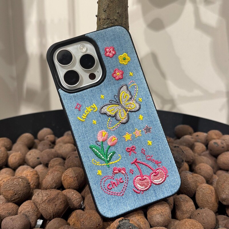 Denim Phone Case - Etsy