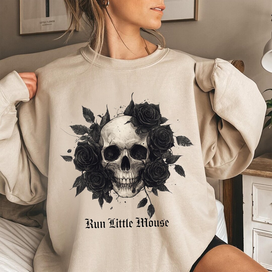 Haunting Adeline PNG Design File for Run Little Mouse Sweatshirt, Dark ...
