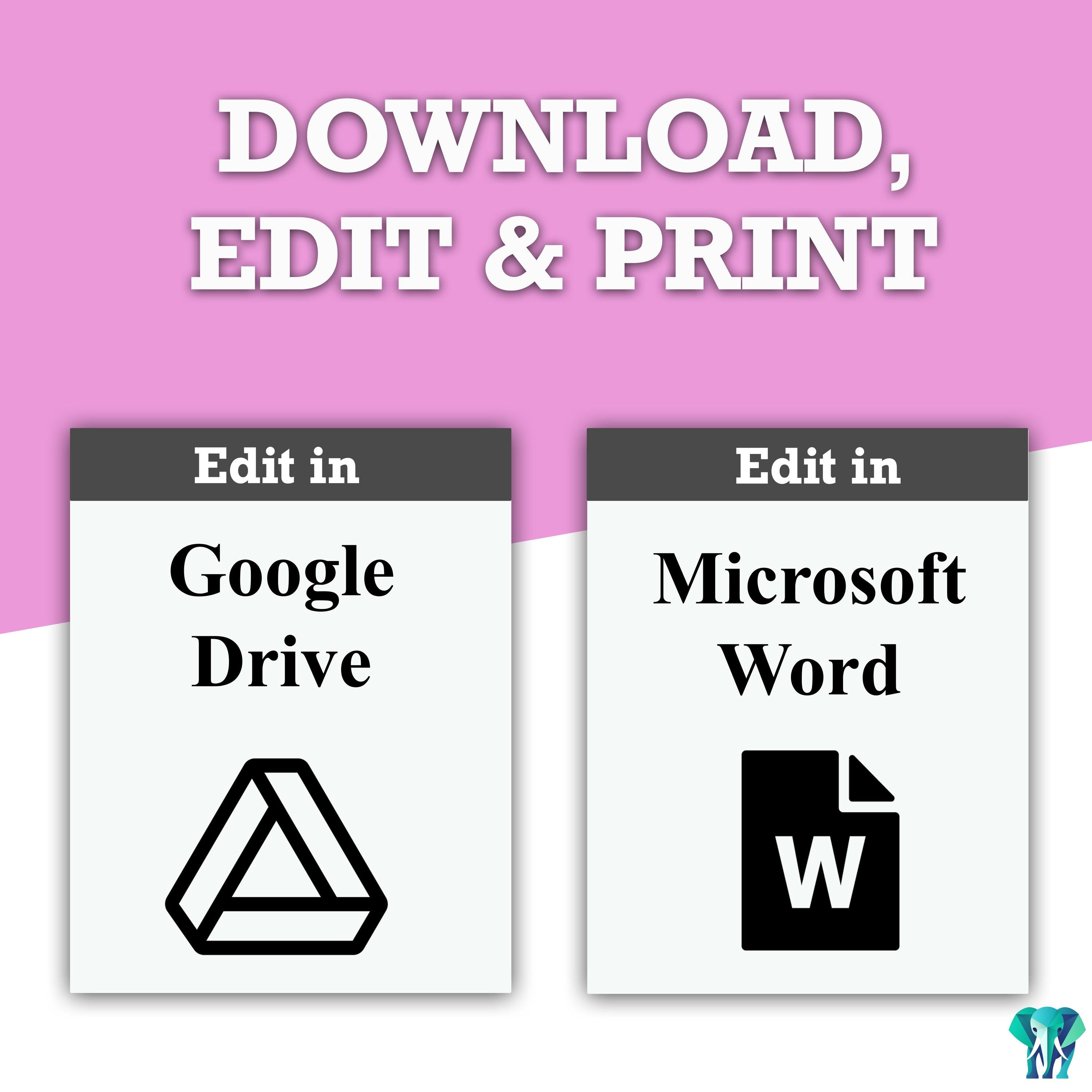 Fun Girlfriend Application Template – Editable & Printable | Get to ...