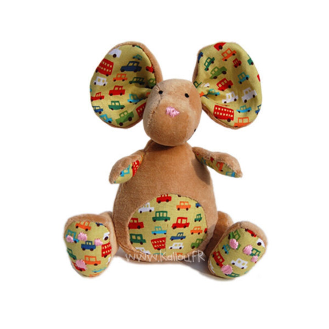 PDF E-pattern of a Remi the Mouse by Artist Kallou - Etsy